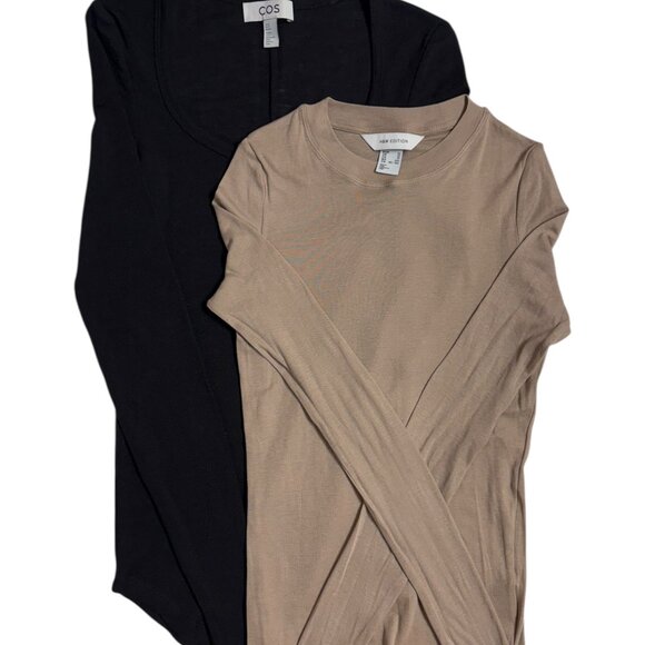 COS | Tops | Cos And Hm Basics Bundle Xs | Poshmark